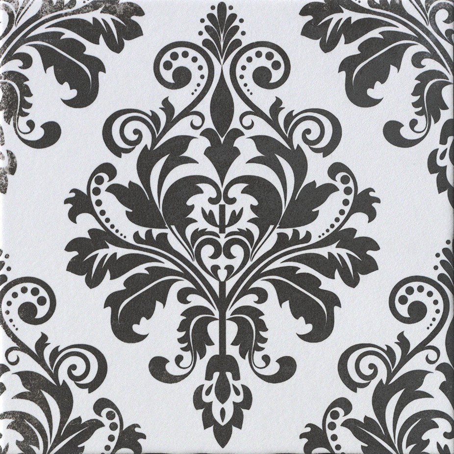 NB19432 Lichfield Damask Decor Wall & Floor Tile 200x200mm - 4.72m²