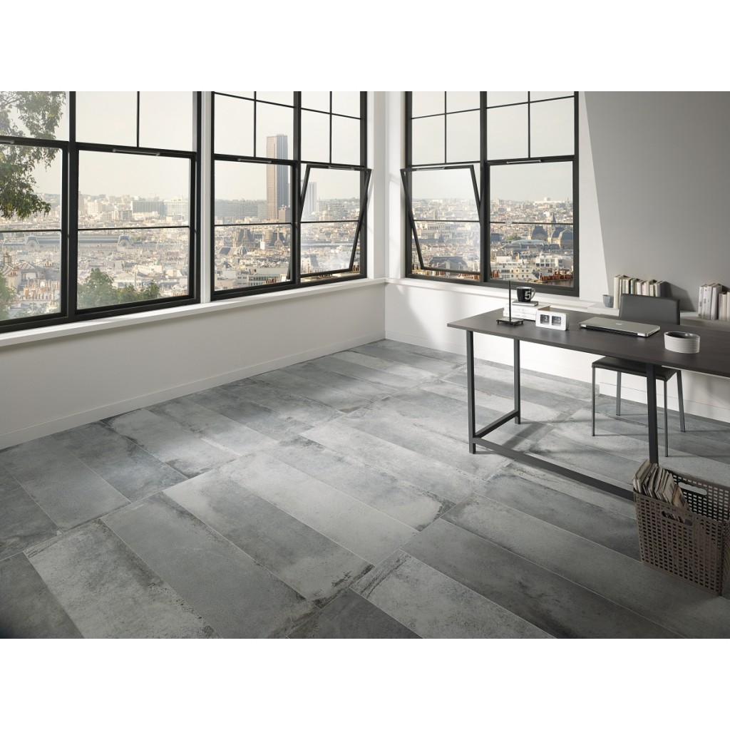 Eclipse Black Obsidian Natural Porcelain Wall & Floor Tile 200x1200mm