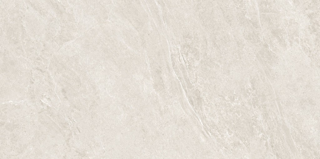 Pebble Ivory Matt Porcelain Wall and Floor Tile 375x750mm