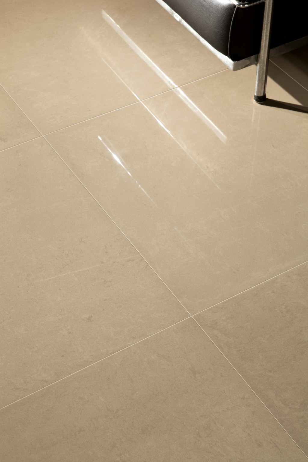 Time Cream Polished Double Loaded Porcelain Floor & Wall Tile 600x600mm ...
