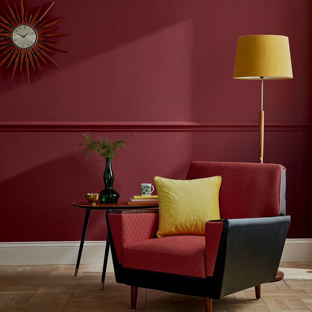 Graham & Brown Resistance Durable Matt Emulsion Roger Red 4 Ltr | N&C ...