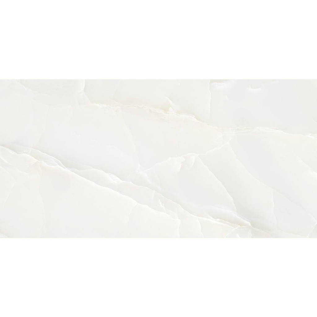 Marble Effect Italian Onyx Ivory Polished Porcelain Wall & Floor Tile