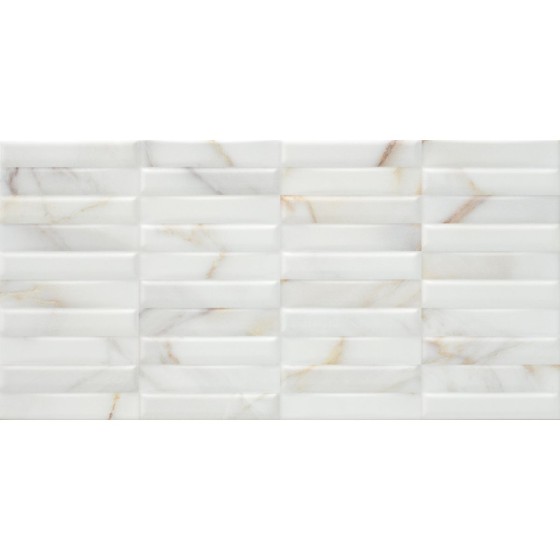 Gold Marble Effect Brick D?cor Ceramic Wall Tile 300x600mm | Capri ...