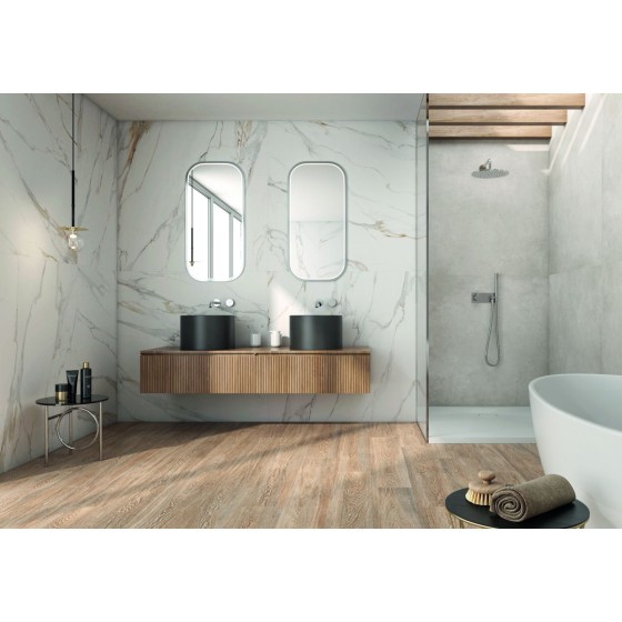 Calacatta Gold Natural Porcelain Floor and Wall Tile 600x1200mm | N&C ...
