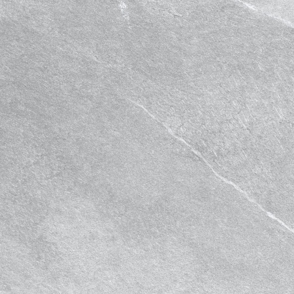 Cement effect Ridge Grey Porcelain Floor and Wall Tile 608x608mm