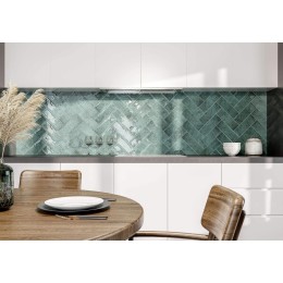 Logan Blue Ceramic Wall Tile 100x300mm | N&C Tiles and Bathrooms