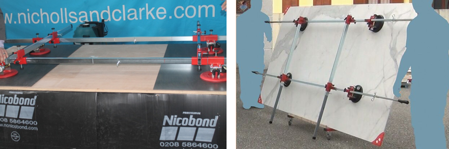 Large format tile lifting, moving and cutting made easy! | N&C Tiles ...